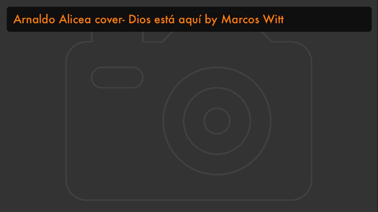 Arnaldo Alicea cover- Dios está aquí by Marcos Witt - YouTube