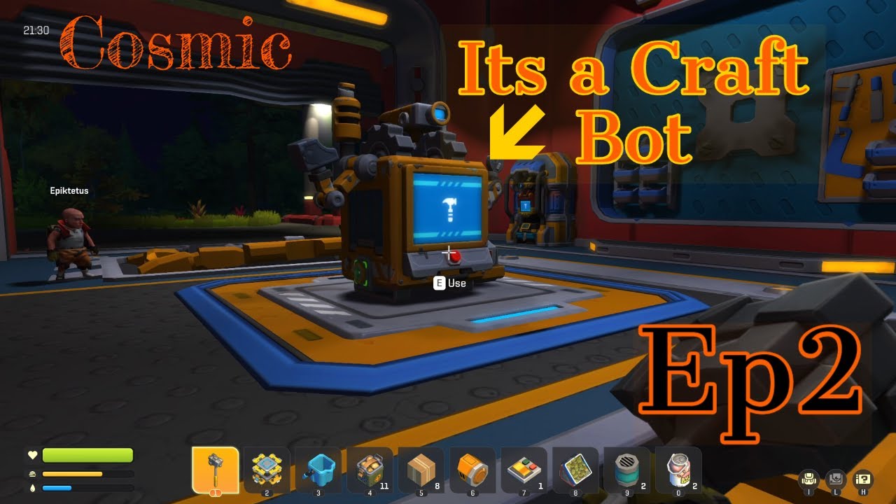 Scrap Mechanic -- Crafting Bot -- Ep2 - YouTube