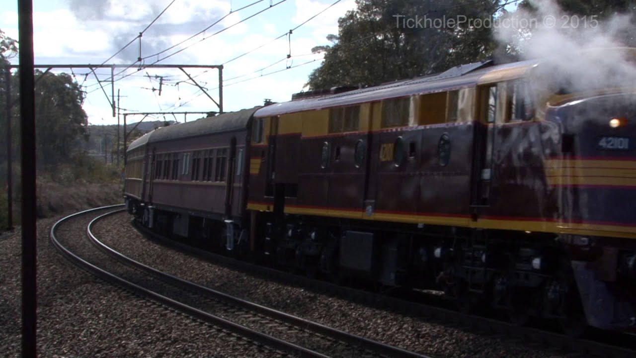3642 & 42101 - Steam to the Blue Mountains - 30th August 2015 - YouTube