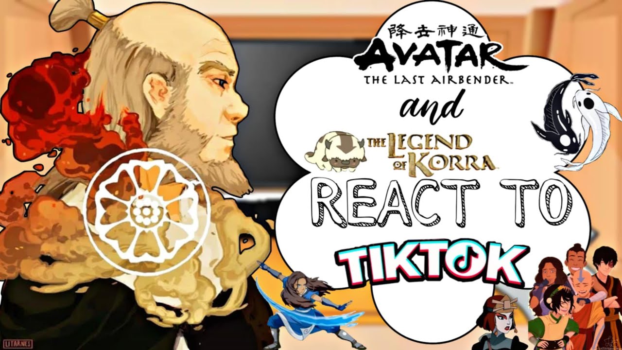THE LEGEND OF KORRA REACTS TO ATLA | SLIGHT KATAANG) 💚👇 - YouTube