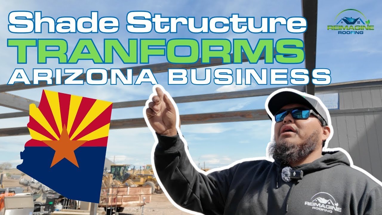 Shade Structure TRANSFORMS Arizona Business! - YouTube