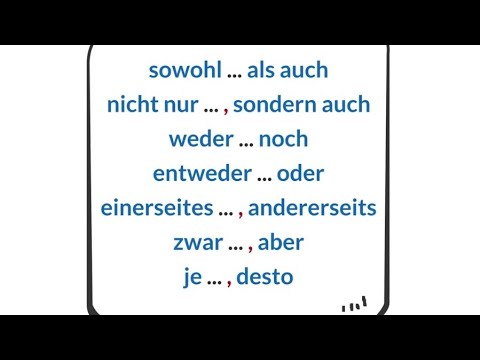 #Sowohl_als_auch / #Nicht_nur_sondern_auch /weder_noch /entweder_oder ...