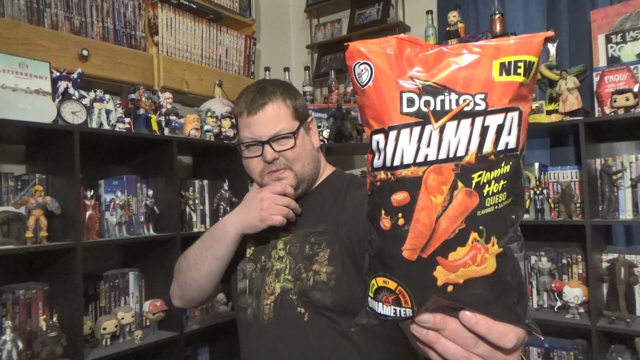 Tank Tries Doritos Dinamita Flamin Hot Queso - YouTube