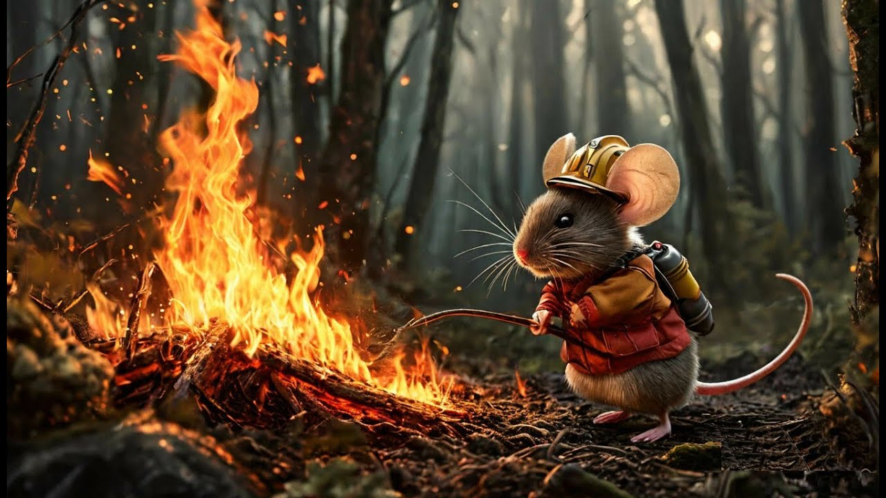 Kids Story - Firefighter Mouse - YouTube