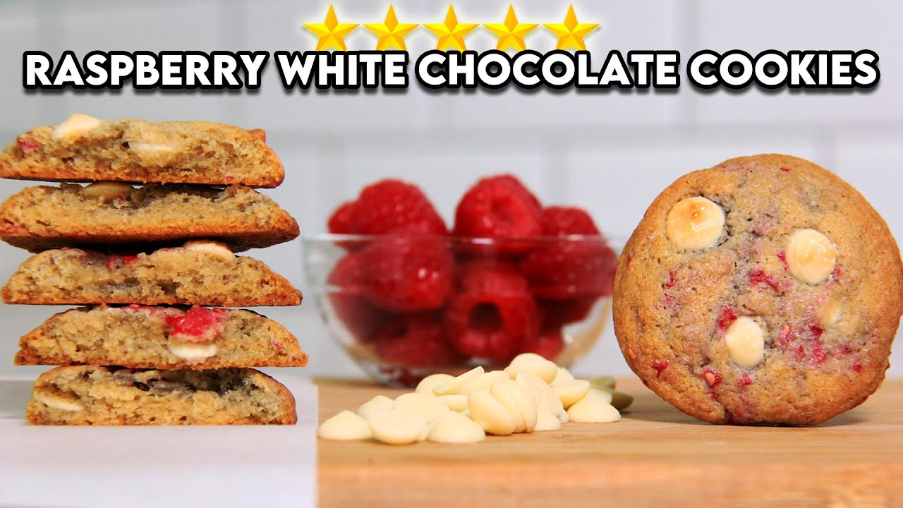 White Chocolate Raspberry Cookies | My Foolproof Cookie Recipe with a ...