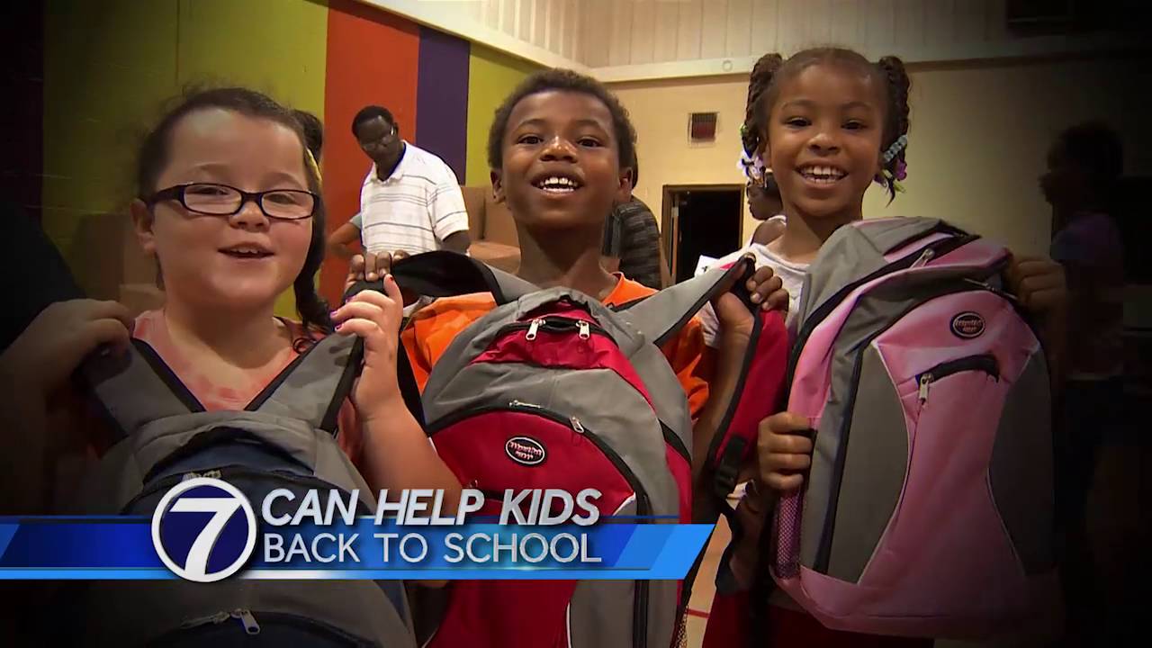 7 Can Help Back to School Backpack Program - Baker's - YouTube