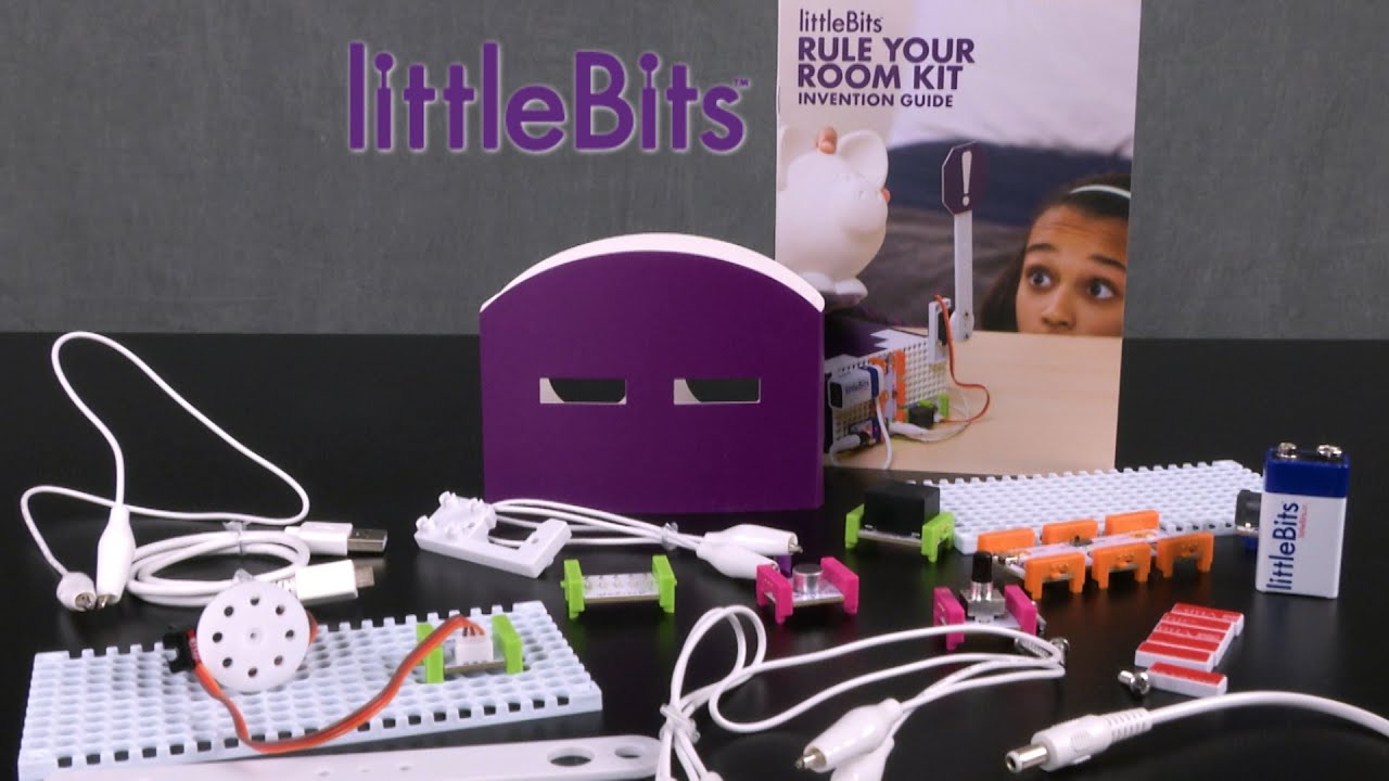 Rule Your Room Kit from Little Bits, Inc - YouTube