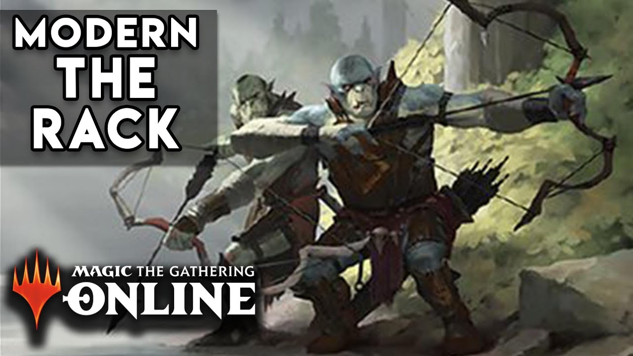 Orcish Bowmasters in the Main | MODERN 8 Rack (The Rack) - Magic The ...