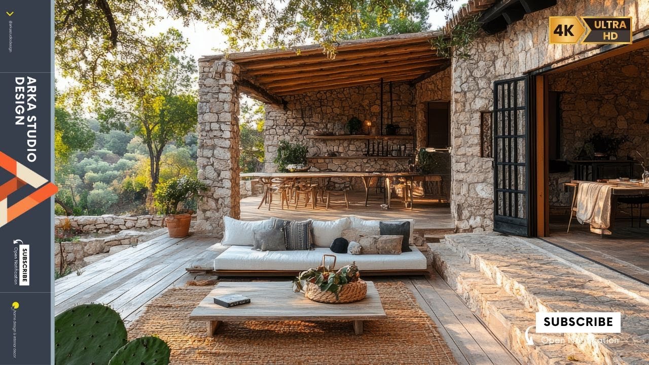 Biophilic Design & Rustic Mediterranean Charm: Bringing Nature Indoors ...