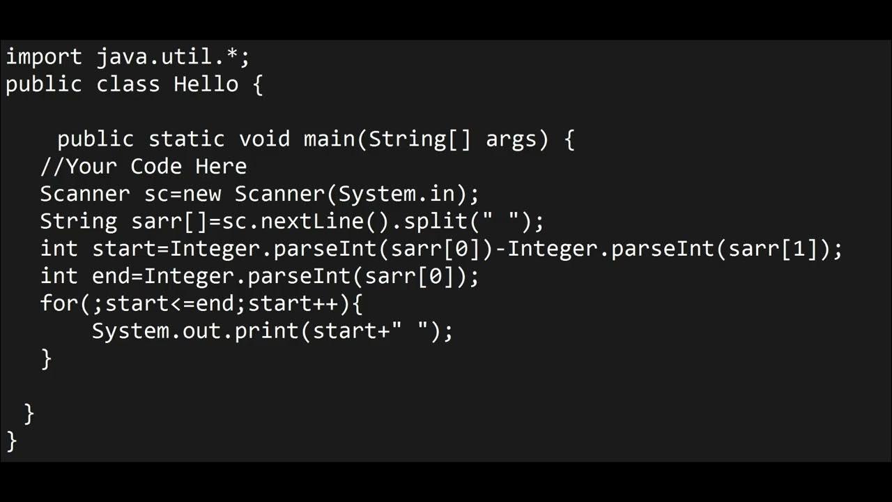 SkillRack-Daily Challenge - Previous K Integers (Program Id: 8332) 30/01/2023 (JAVA/C) - YouTube