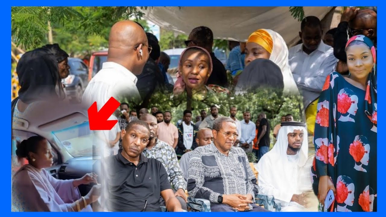 ZUCHU,MAMA DANGOTE,DIAMOND Walivyo Kutana MSIBANI kwenye MAZISHI"MKE wa ...