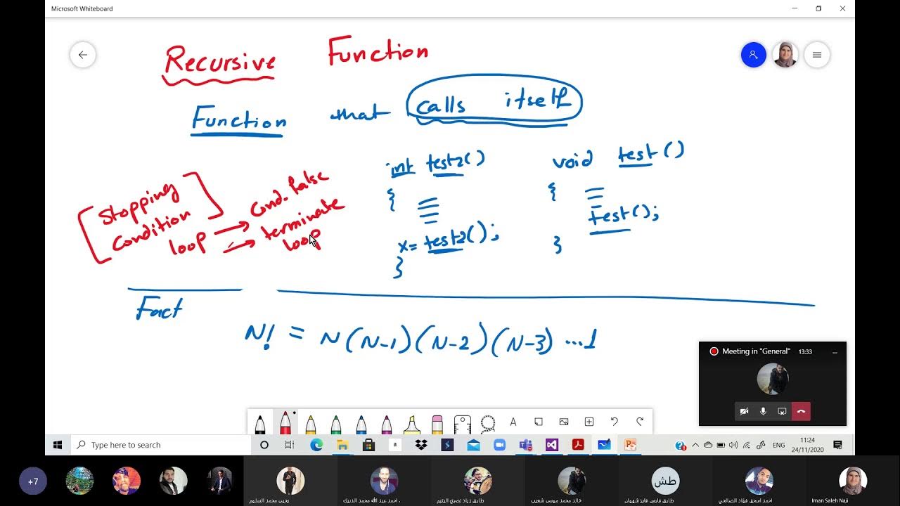 Lecture 15: Functions (Recursion) - YouTube