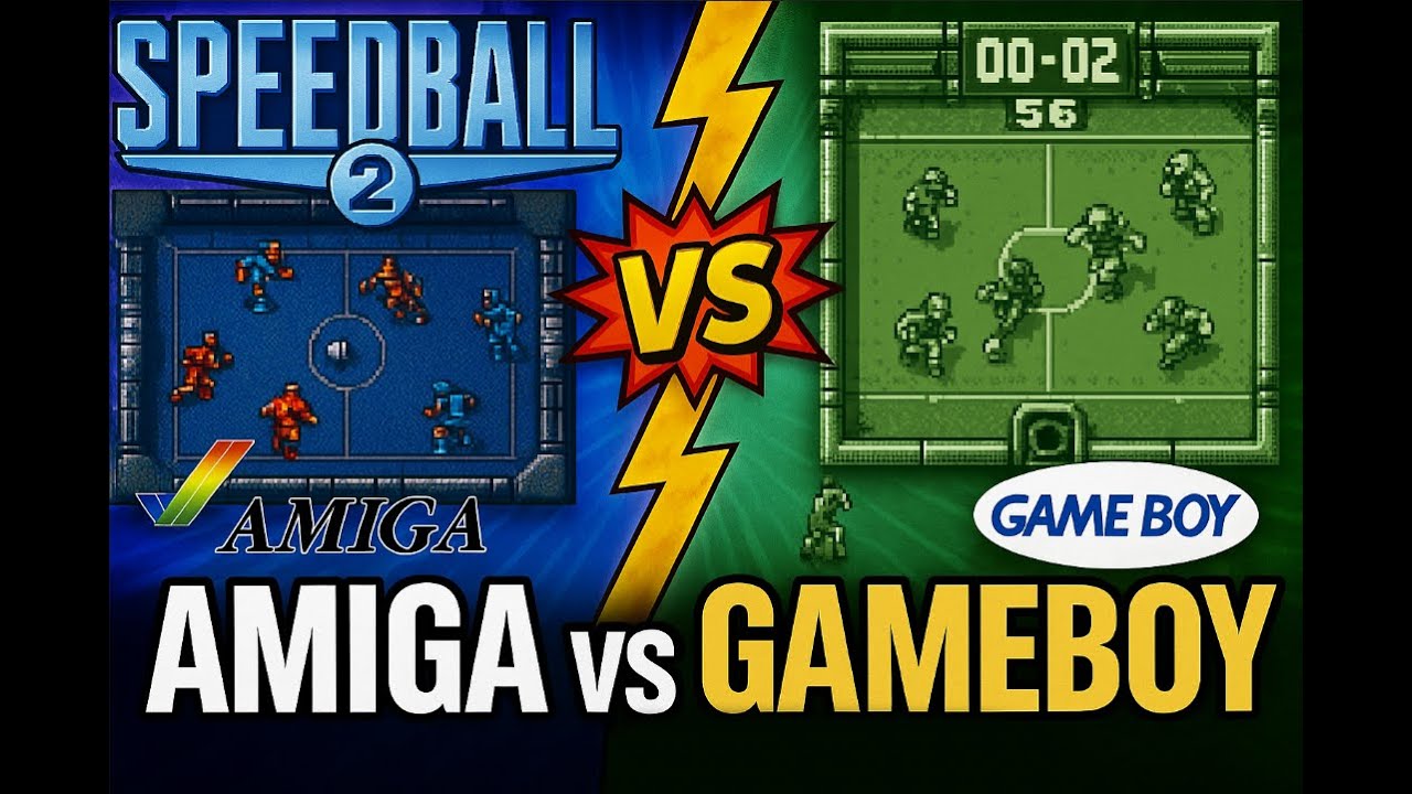 Speedball 2: Amiga vs. Gameboy | Press Start - YouTube