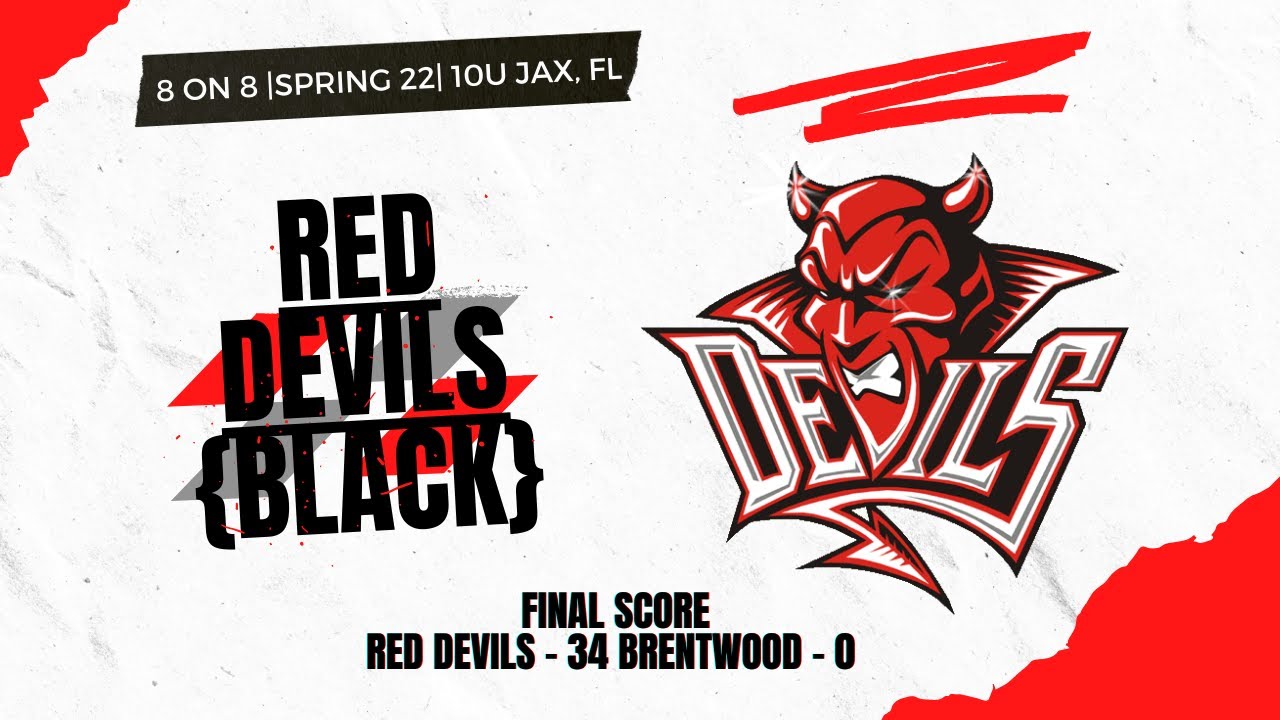 Red Devils 10u | Spring22 8 on 8 | Youth Football | Red Devils vs ...