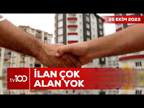 Konut Satış Piyasalarında Durgunluk Devam Ediyor | Ece Üner ile TV100 Ana Haber