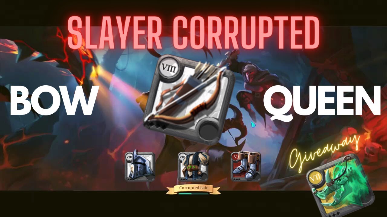 Bow in Slayer | Spectral Boar Giveaway#5 | Albion online - YouTube