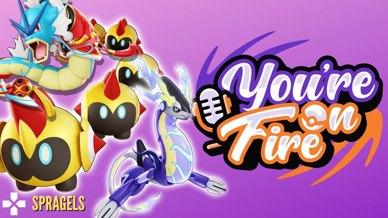 Episode 12: Tragikarp, Miraidon, Falinks & Shiny Spray - You're On Fire ...