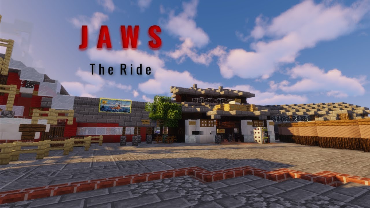 Jaws: the ride Minecraft V3 - YouTube