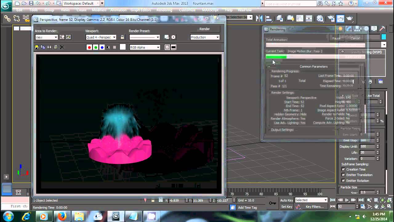 Fountain tutorial for 3d's max - YouTube