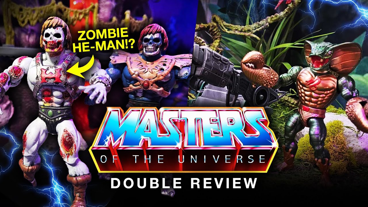 Motu Origins Zombie He-Man !? Kobra Claw?! Double Feature REVIEW! - YouTube