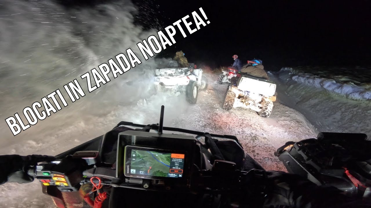 NOAPTEA PE MUNTE 🔥Ne-a prins VISCOLUL 🥶 - YouTube