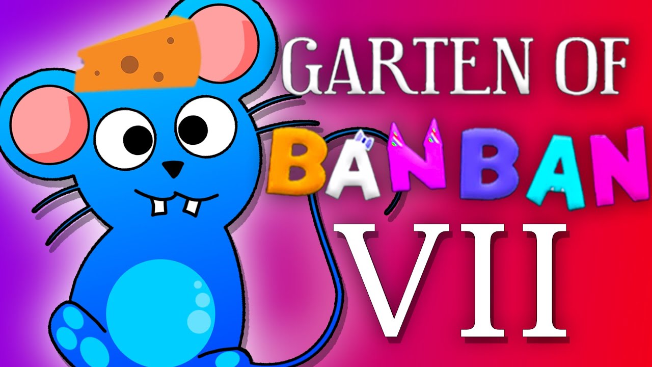 Garten of Banban 6! - Mouse Tom! Full Gameplay! Garten of Banban 3 ...