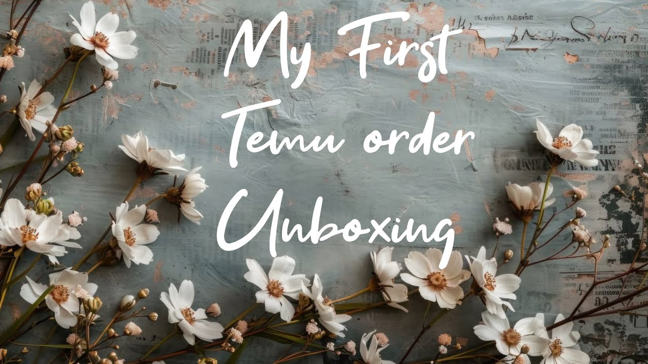 My First Temu Order Unboxing - YouTube
