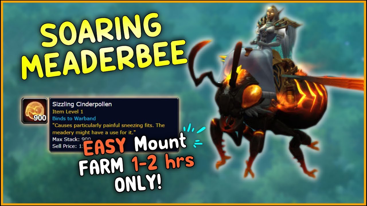 How to Get The Soaring Meaderbee MOUNT in 1-2 Hrs! TWW - YouTube