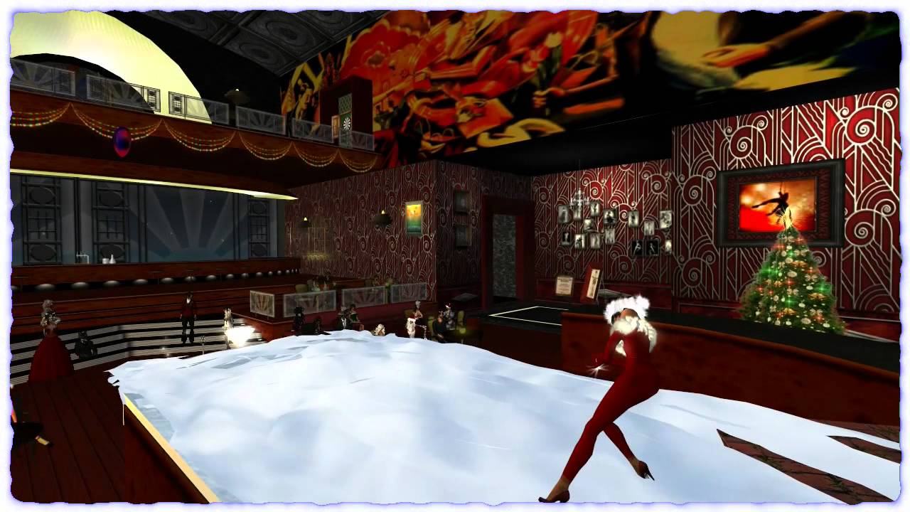Second Life:Ellie's Burlesque Xmas 2011:Madison Pinelli - YouTube