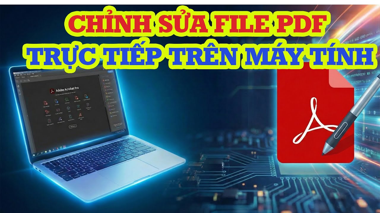 Cách chỉnh sửa file PDF trực tiếp trên máy tính Đơn Giản Nhất - YouTube