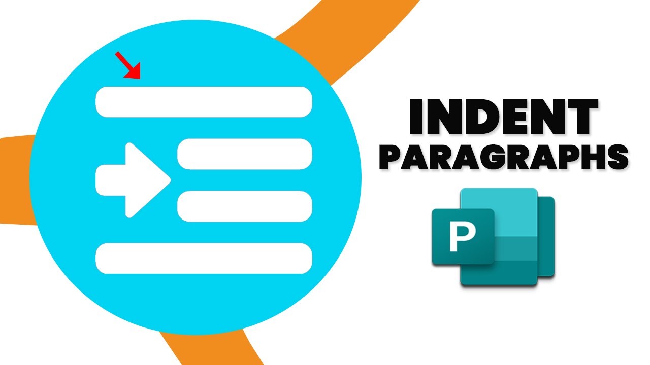 How to indent paragraphs in Publisher - YouTube