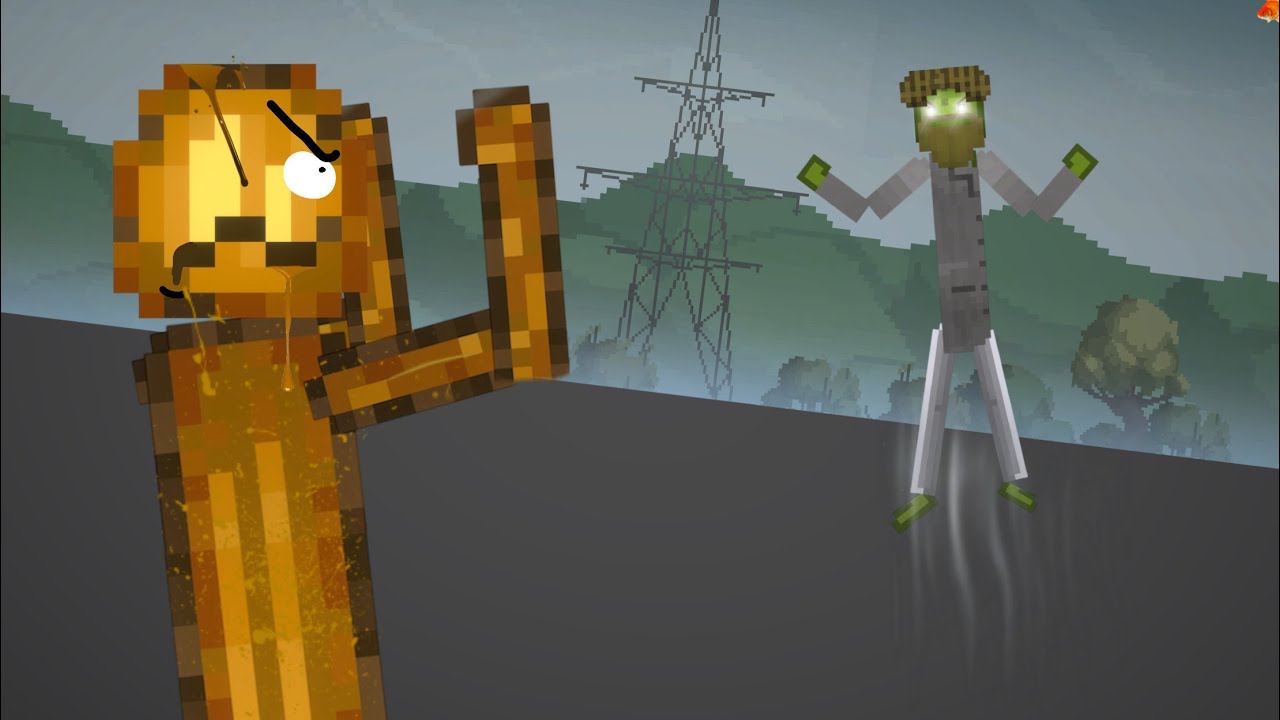 Chucky Norris vs Peanut butter man | Melon Playground Film - YouTube