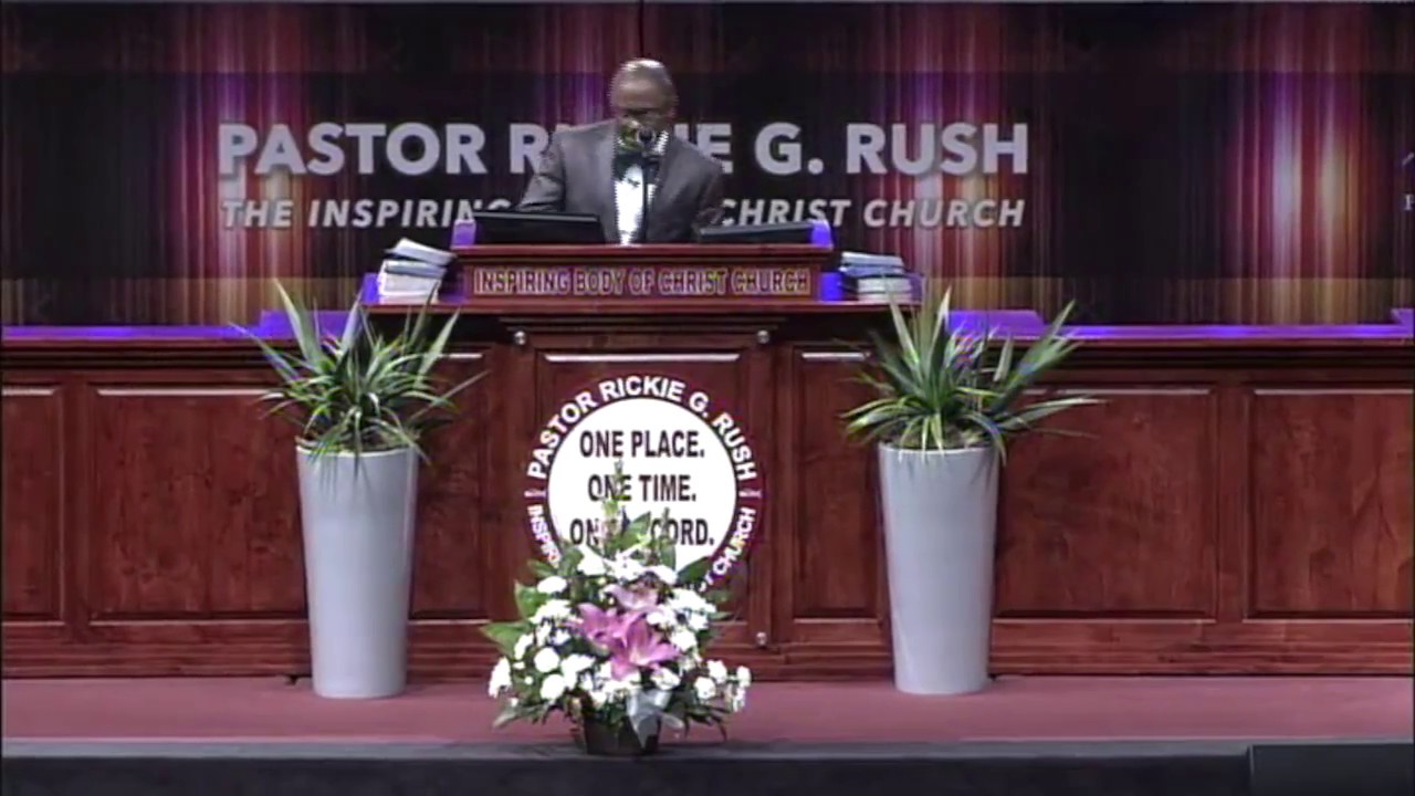 Comfort Zones - IBOC Church Dallas - Pastor Rickie G. Rush - YouTube