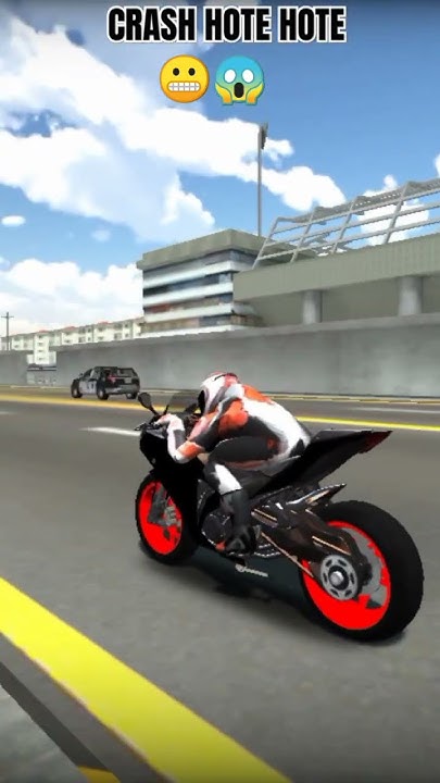 Crash Hote Hote Bach Gaya Aaj😬 #bikerider #motovlog #racing #supe - YouTube