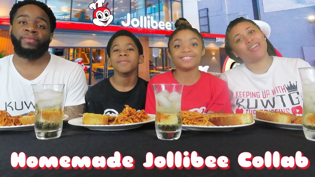 Jollibee Mukbang | Homemade Jollibee Collab | Family Mukbang - YouTube