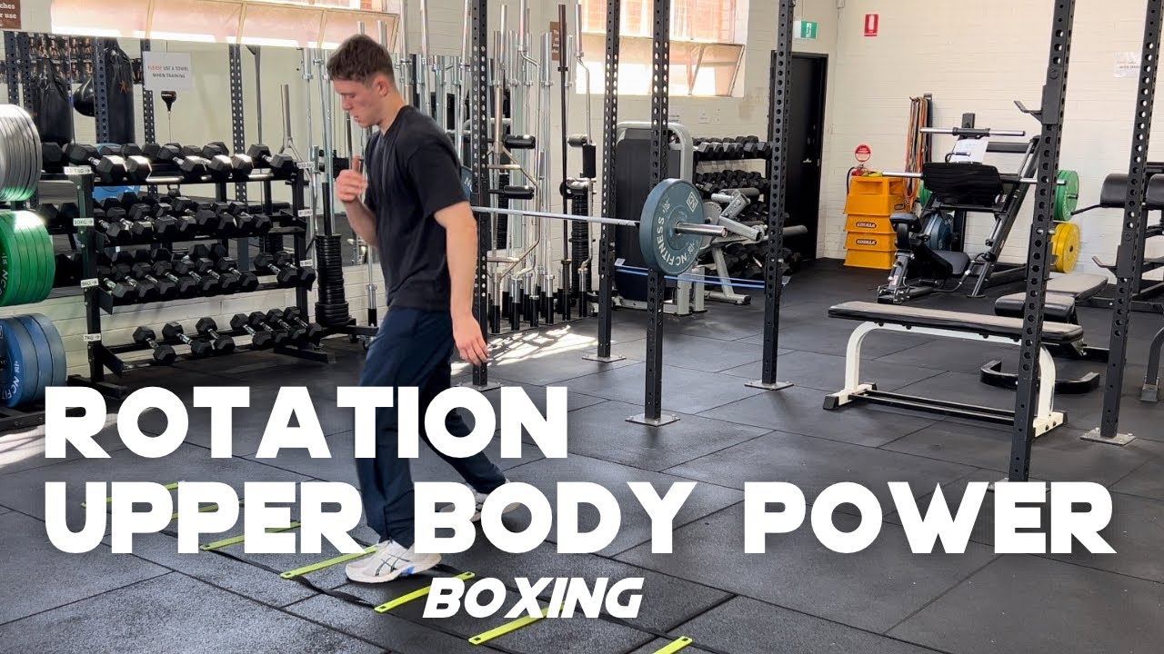 Trunk Rotation + Upper Body Contrast Training | Boxing - YouTube