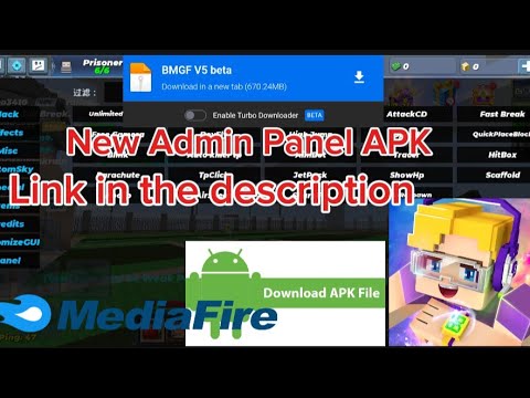 [BlockManGo] New Admin Panel 1.7.2 beta APK Download link in the description Admin Panel by ...