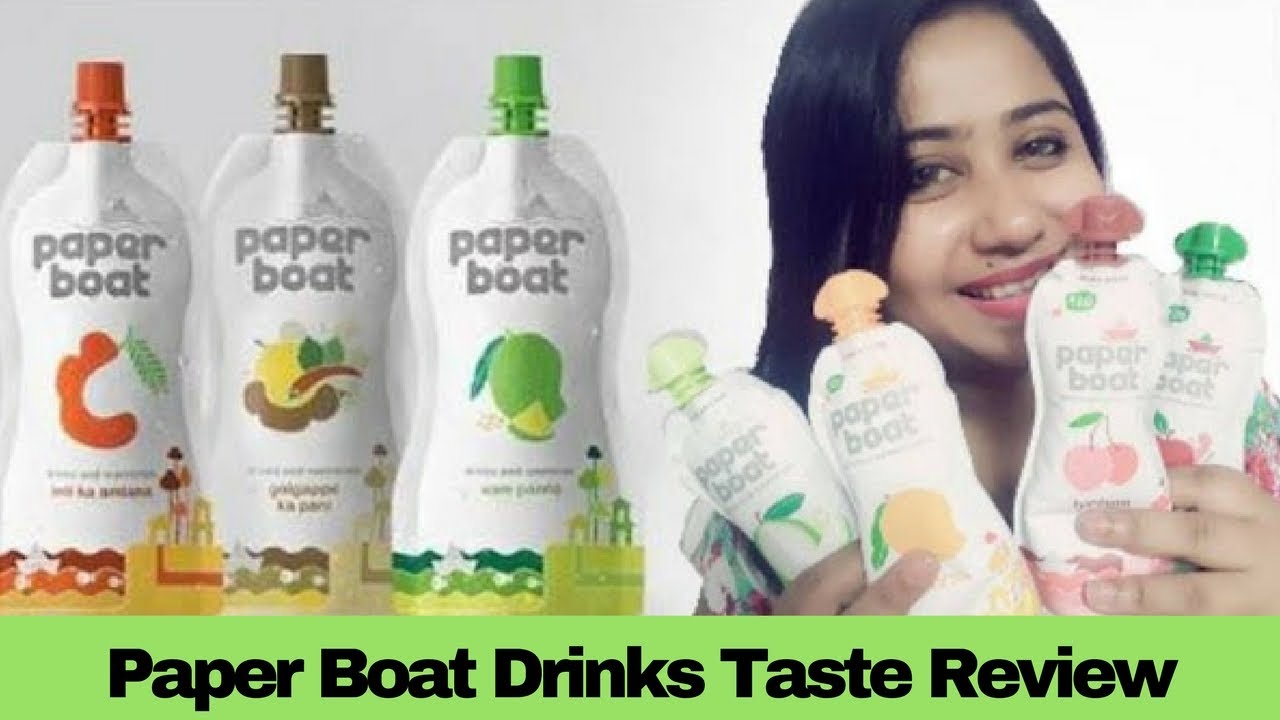 Paper Boat Drinks Taste Test Review 🍸 - YouTube