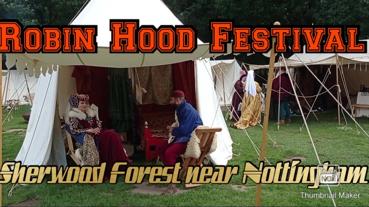 Robin Hood Festival Sherwood Forest near Nottingham Nottinghamshire UK ...