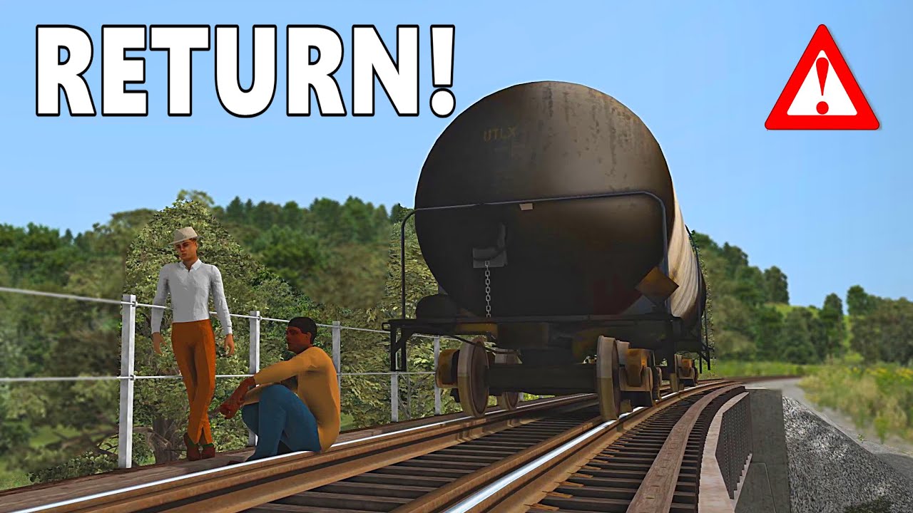 ⚠️RUNAWAY TANK CAR IS BACK ️ - YouTube