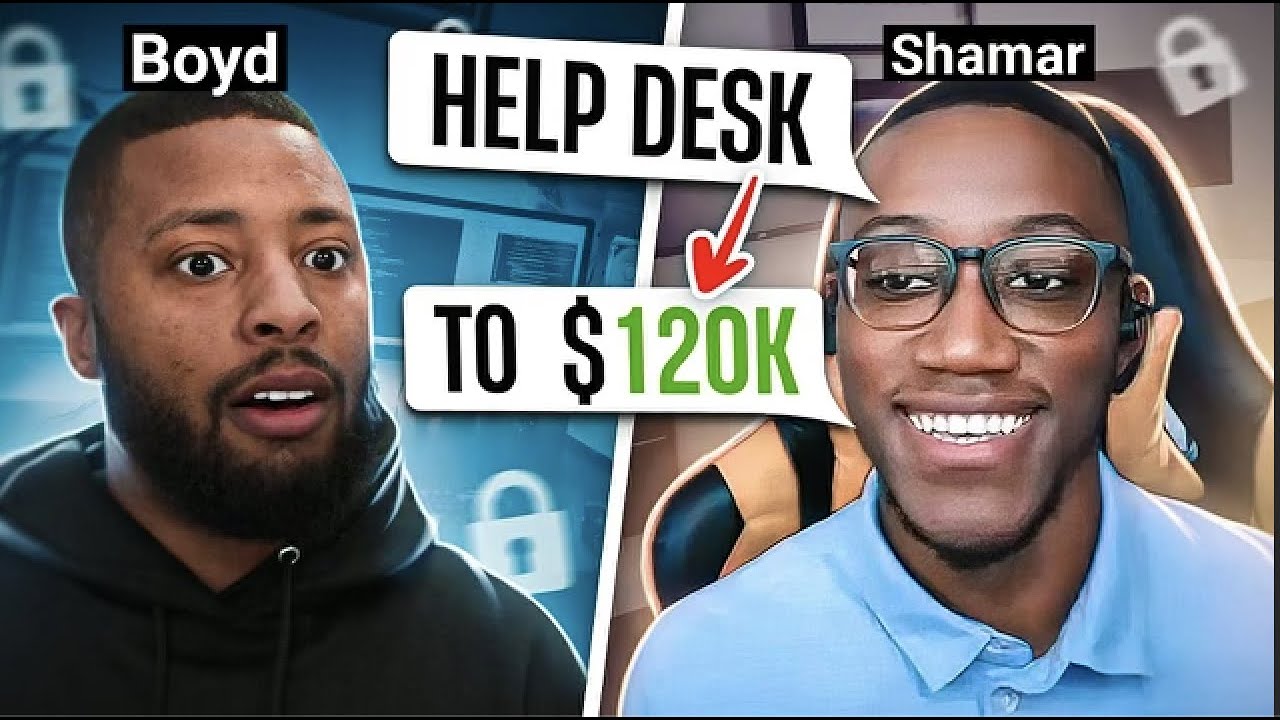 He Went from Tech Support to $120k in CYBERSECURITY in Under a Year ...