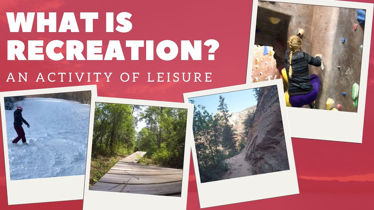 What is Outdoor Recreation? - Having Fun Outside! - YouTube