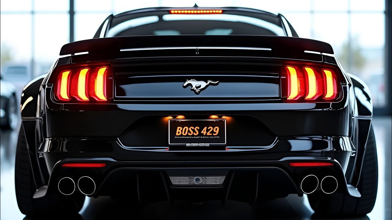 All-New 2025 Ford Mustang Boss 429 Unveiled – The Ultimate American ...