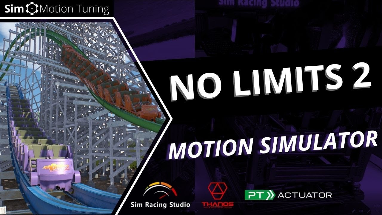 No Limits 2 Roller Coaster Simulation / Sim Racing Studio / PT Actuator ...
