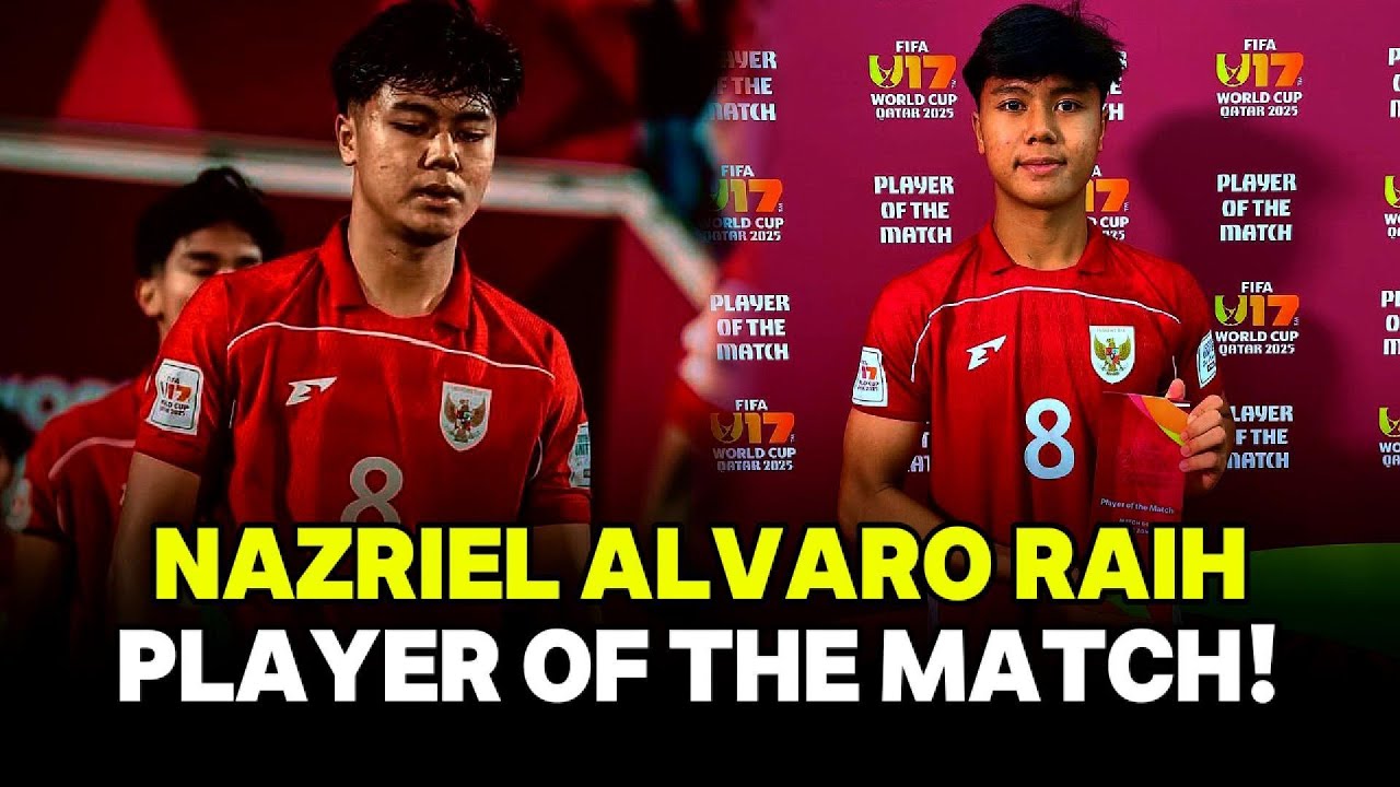 Nazriel Alvaro Player of The Match Indonesia vs Honduras - YouTube