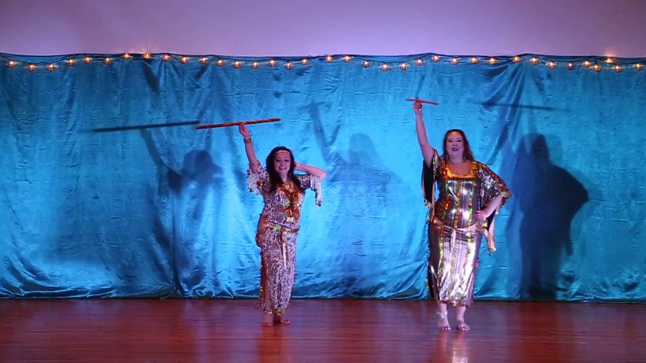 Ahndine and Maleeka performing a Saidi at Reigning Down on Oregon 2018 ...