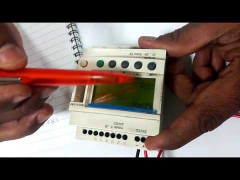 Schneider Electrical make zelio PLC programme method - YouTube