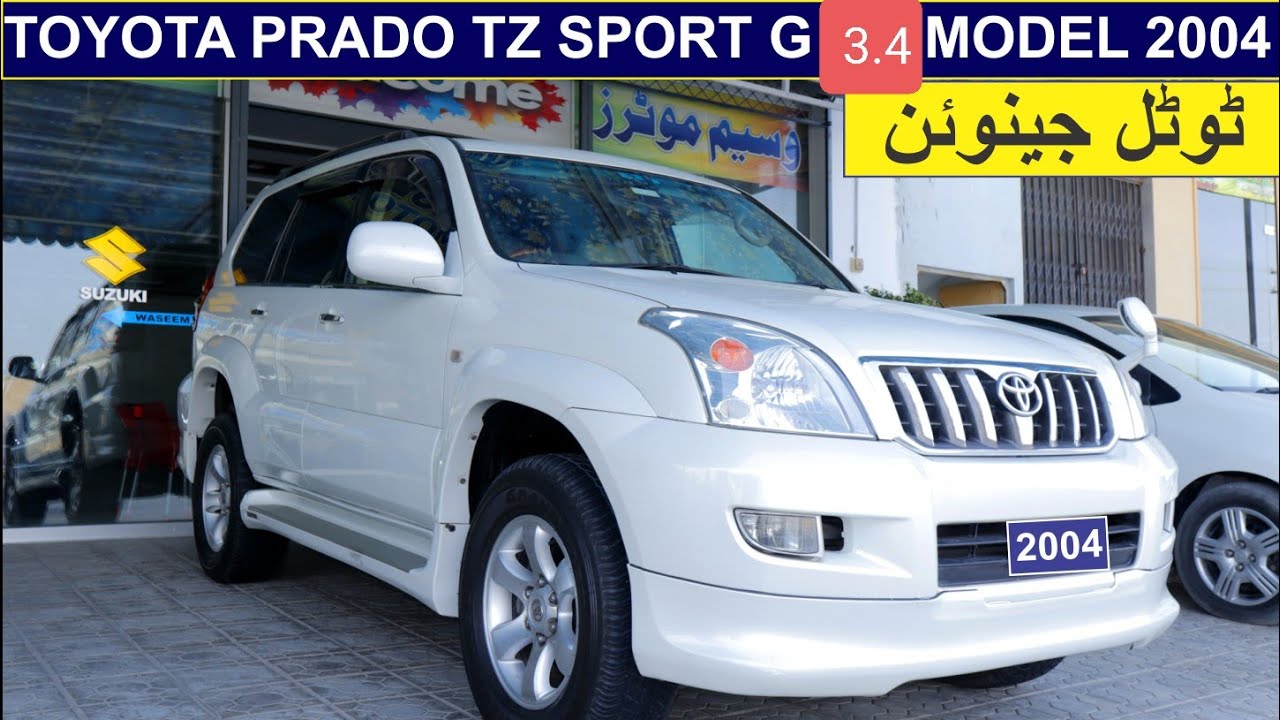 Toyota Prado Land Cruiser TZ 3.4 Sport G Model 2004 import 2006 For ...