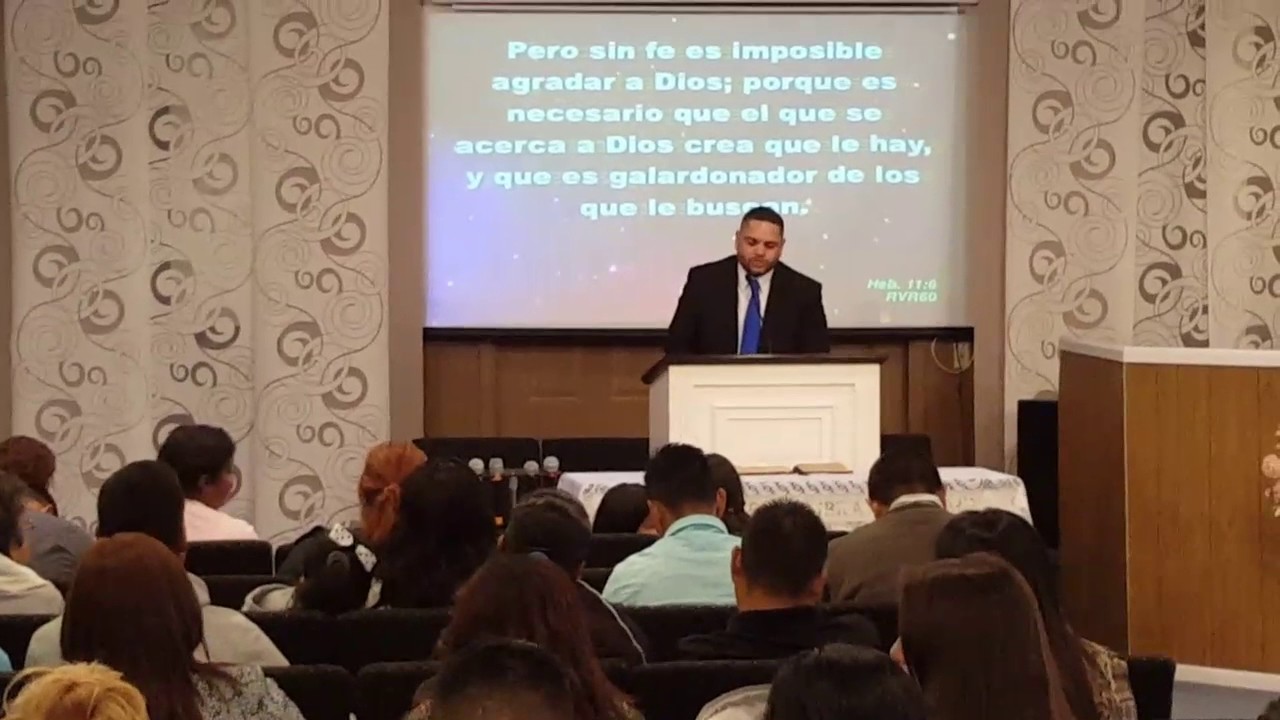 Pastor Eric Almodovar Tema "Corriendo para alcanzar la Gloria de Dios ...