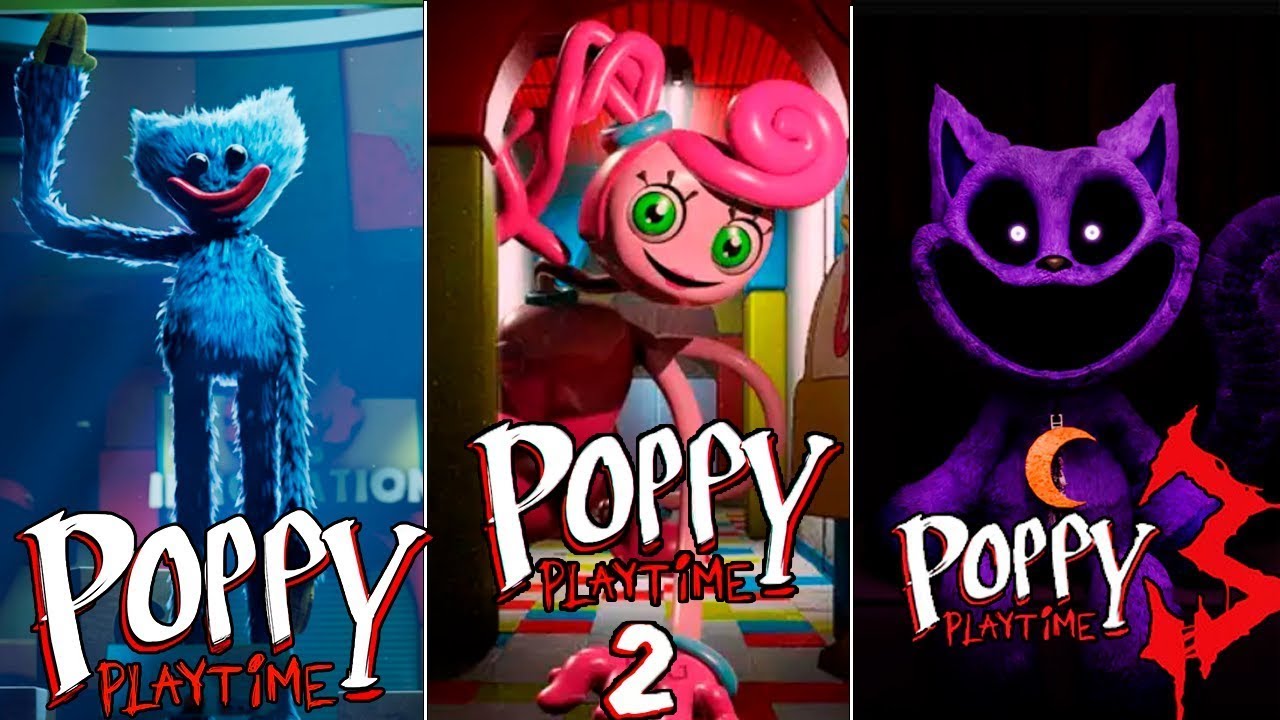 ALL Poppy Playtime Games! - YouTube